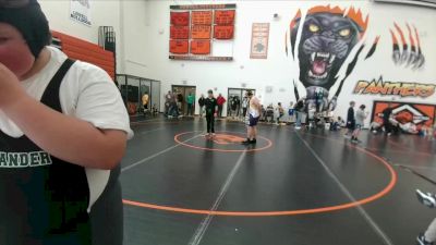 275 lbs Round 3 - Oliver Stephen, Lander Middle School vs Asher Costa ...