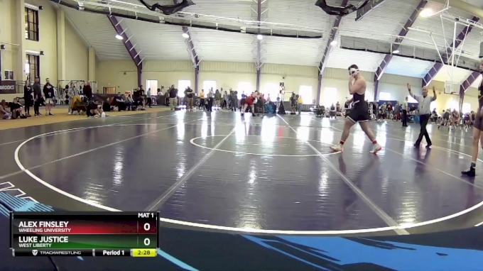 197 lbs Champ. Round 1 - Luke Justice, West Liberty vs Alex Finsley ...