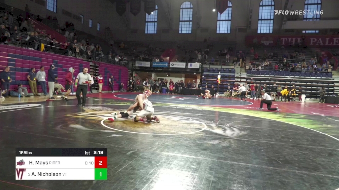 165 lbs Consi Of 8 #2 - Hunter Mays, Rider vs Andrew Nicholson ...