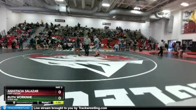 235 lbs Cons. Semi - Anastacia Salazar, Fort Lupton vs Ruth Worknhe ...