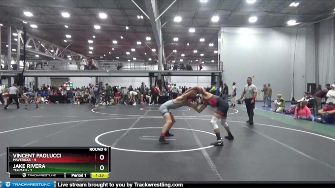 120 lbs Round 6 (10 Team) - Jake Rivera, Tugman vs Vincent Paolucci ...