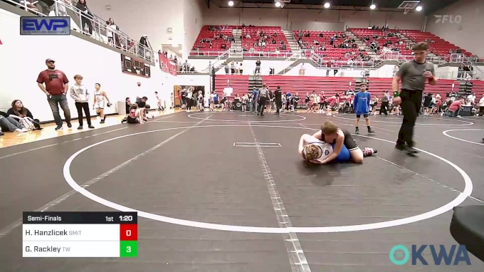 140 lbs Semifinal - Henry Hanzlicek, Smith Wrestling Academy vs Gage ...