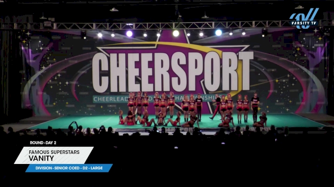 Famous Superstars - VANITY [2024 L5 Senior Coed - D2 - Large Day 2] 2024 CHEERSPORT National All ...