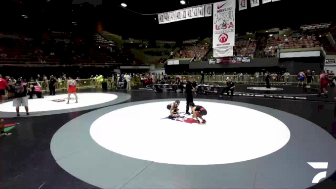 81 lbs Cons. Semis - Aleah Vaca Sanchez, Madera Grapplers Wrestling ...