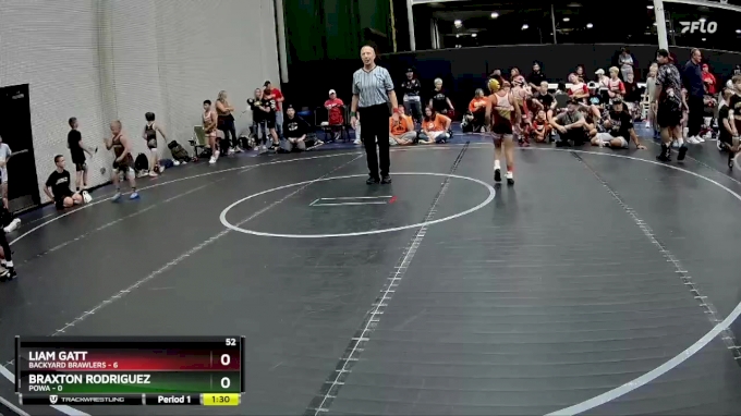 52 lbs Placement (4 Team) - Braxton Rodriguez, POWA vs Liam Gatt ...