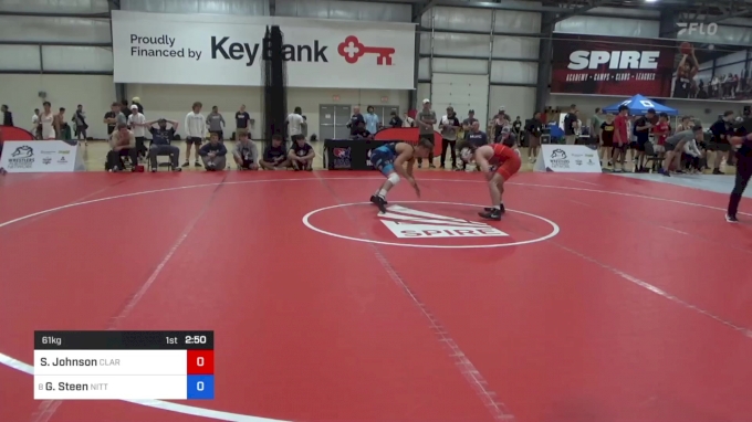 61 kg Round Of 64 - Scott Johnson, Clarion RTC vs Gary Steen, Nittany ...