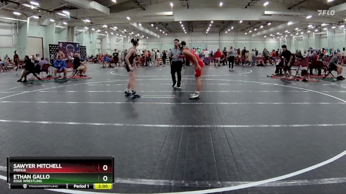 120 lbs Cons. Round 2 - Sawyer Mitchell, Primus vs Ethan Gallo, Edge ...