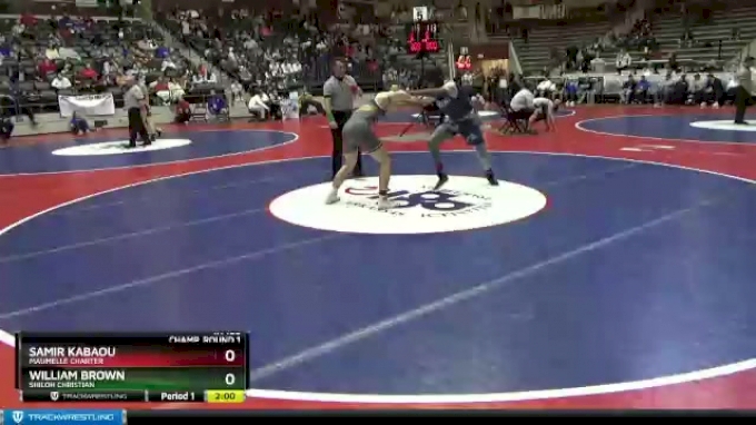 4A 160 lbs Champ. Round 1 - Samir Kabaou, Maumelle Charter vs William ...