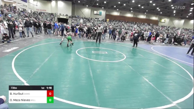 73 lbs Round Of 16 - Braddock Hurlbut, Damonte Mustangs WC vs Osvaldo ...