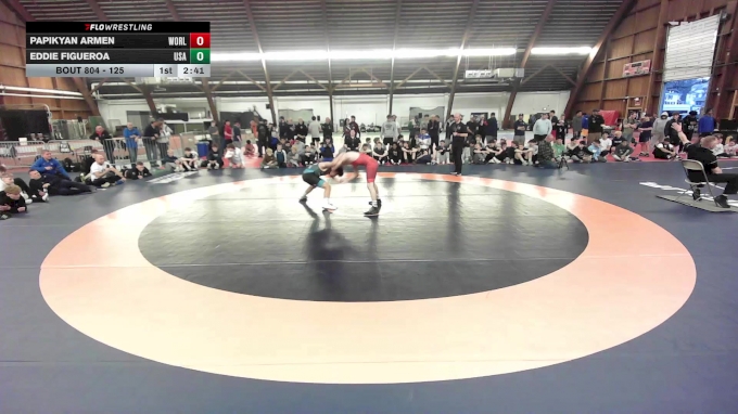 125 lbs Final - Papikyan Armen, World vs Eddie Figueroa, USA