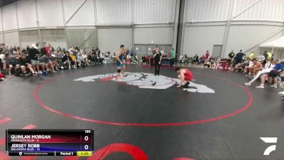 195 lbs Round 2 (8 Team) - Quinlan Morgan, Minnesota Blue vs Jersey ...