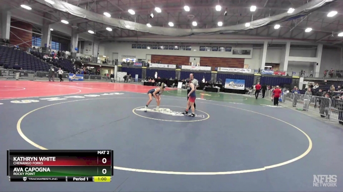 120 lbs Cons. Semi - Ava Capogna, Rocky Point vs Kathryn White ...