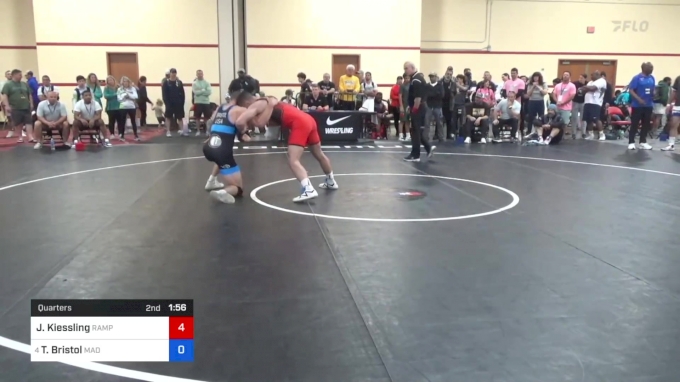 78 kg Quarters - Jason Kiessling, Rampage Wrestling vs Ted Bristol, Mad ...