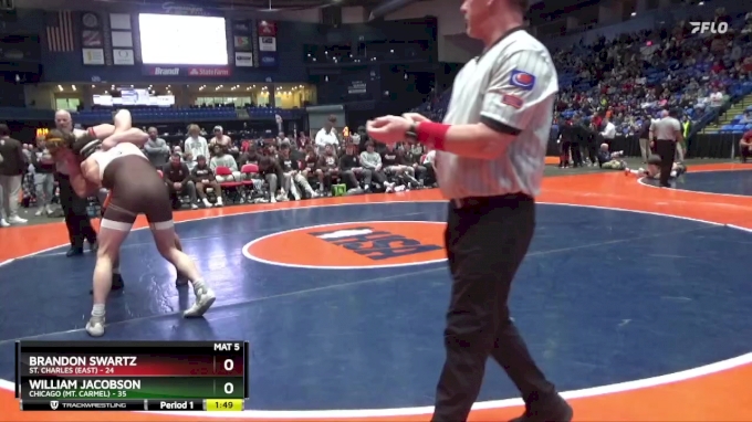 215 lbs Semis & 1st Wrestleback (8 Team) - Brandon Swartz, St. Charles ...
