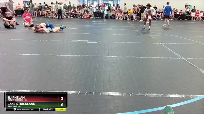 98 lbs Round 1 (4 Team) - Jake Strickland, Spec Ops vs Rj Phelan, Funky ...
