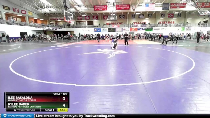 136 lbs Champ. Round 1 - Ilee Basaldua, University Of The Ozarks vs ...