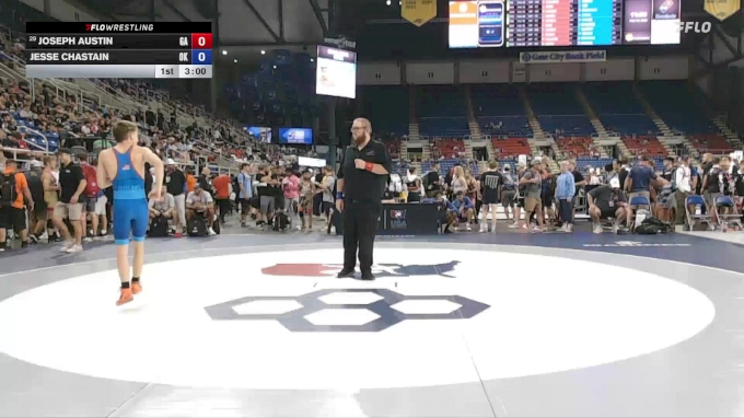 106 lbs Champ. Rd Of 64 - Joseph Austin, GA vs Jesse Chastain, OK