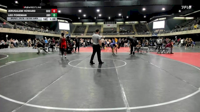 Semifinal - Jerusalem Howard, Dover vs Leo Foreman, University Park