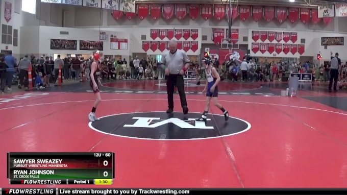 60 lbs Round 2 - Sawyer Sweazey, Pursuit Wrestling Minnesota vs Ryan ...