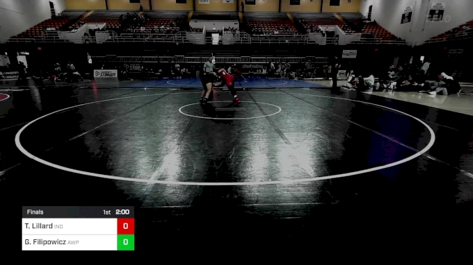 165 lbs Final - Tyler Lillard, Indiana vs Gunner Filipowicz, Army