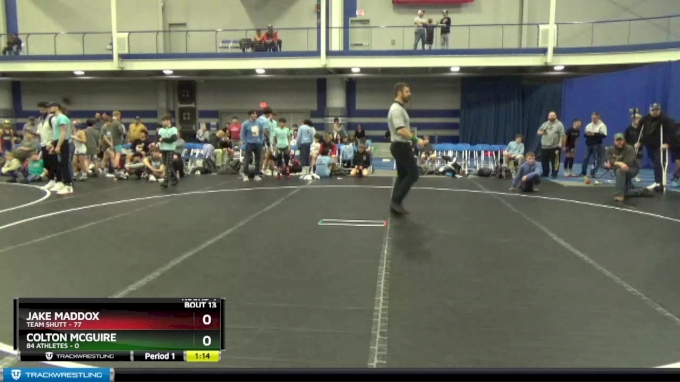 160 lbs Round 4 (8 Team) - Jake Maddox, Team Shutt vs Colton Mcguire ...