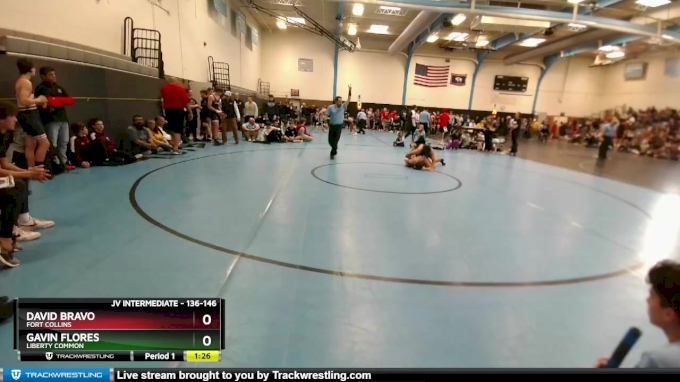 136-146 lbs Round 2 - Gavin Flores, Liberty Common vs David Bravo, Fort ...