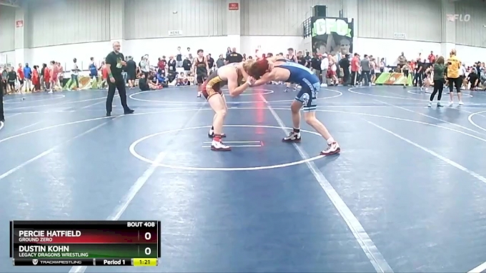 171 lbs Champ. Round 2 - Percie Hatfield, Ground Zero vs Dustin Kohn ...