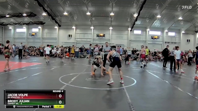 120 lbs Round 4 (6 Team) - Brody Julian, Osprey WC vs Jacob Volpe, 84 ...