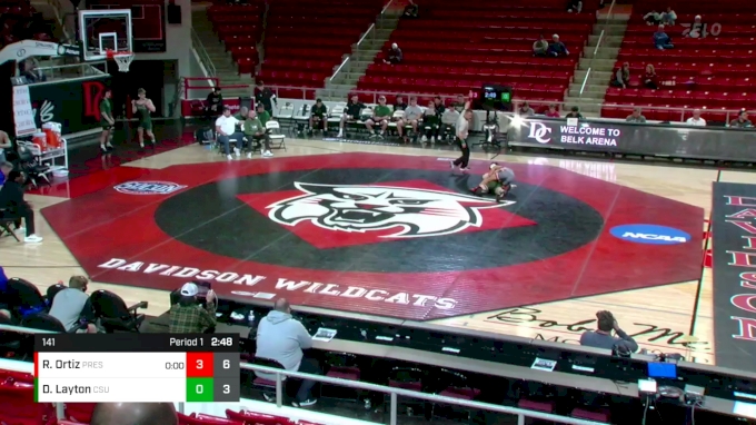 141 Lbs Finals 2 Team Rey Ortiz Presbyterian College Vs Dylan Layton Cleveland State