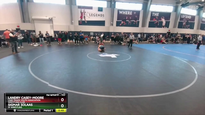 132 lbs Cons. Round 2 - Landry Casey-Moore, Lake Travis Youth ...