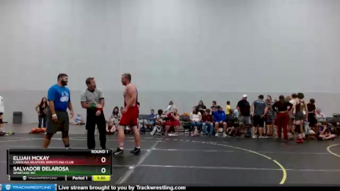 195 lbs Round 1 - Salvador DeLaRosa, Spartans WC vs Elijah Mckay ...