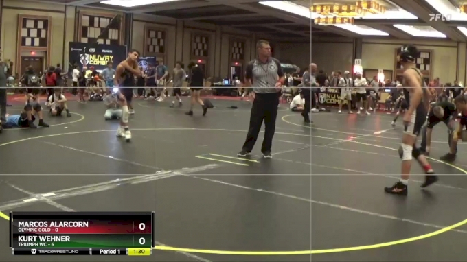 125 lbs Finals (8 Team) - Kurt Wehner, Triumph WC vs Marcos Alarcorn ...