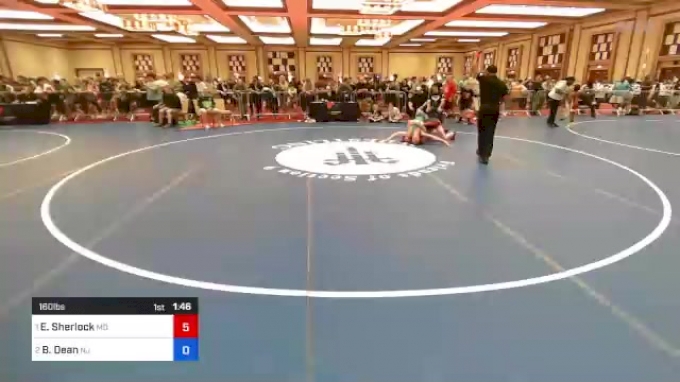 160 lbs Final - Emmitt Sherlock, Md vs Brandon Dean, Nj