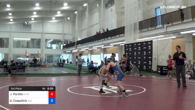 57 kg 3rd Place - Joshua Portillo, Nebraska Golden Eagles Wrestling ...