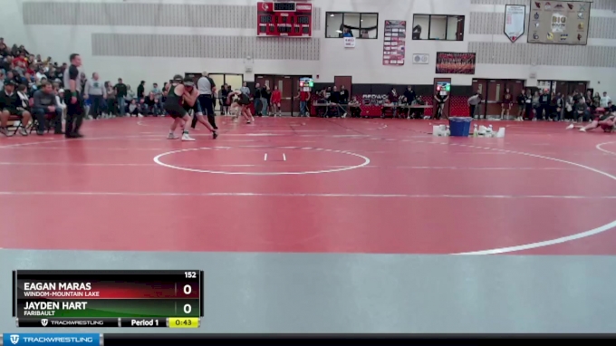 152 lbs Cons. Round 2 - Eagan Maras, Windom-Mountain Lake vs Jayden ...