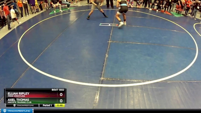120 lbs Cons. Round 5 - Elijah Ripley, Pride Wrestling vs Axel Thomas ...
