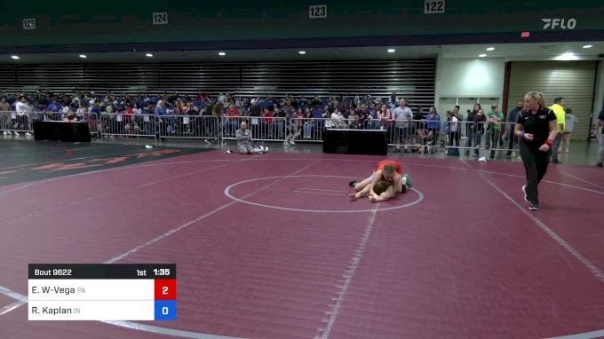 124 lbs Semifinal - Eliana White-Vega, PA vs Rose Kaplan, IN