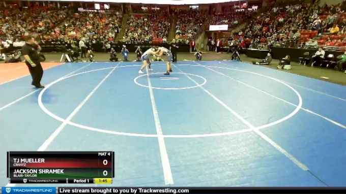 D3-182 lbs 1st Place Match - TJ Mueller, Crivitz vs Jackson Shramek ...
