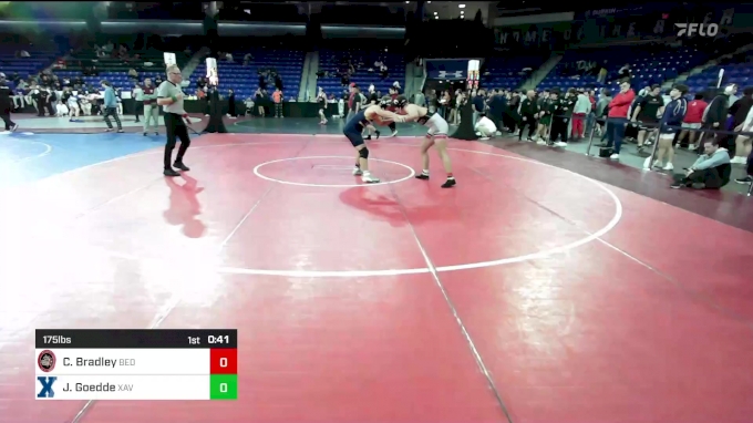 175 lbs Consi Of 16 #1 - Calvin Bradley, Bedford vs James Goedde, Xaverian