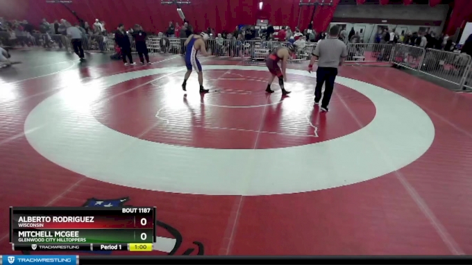 165 lbs Cons. Round 2 - Mitchell McGee, Glenwood City Hilltoppers vs ...