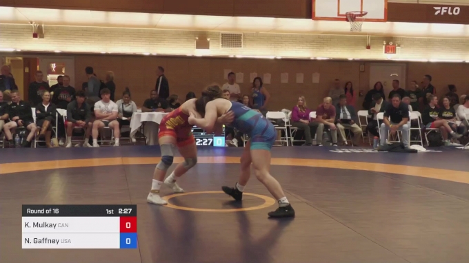 68 kg Round Of 16 - Katie Nichole Mulkay, CAN vs Noelle Elizabeth ...