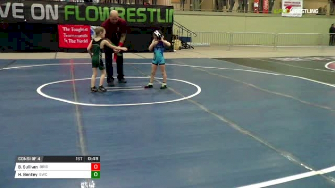 50 lbs Consi of 4 - Brynlyn Sullivan, Bristow Elementary Wrestling vs ...