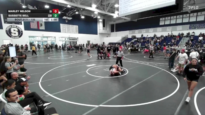 135 lbs Semifinal - Sussette Bell, Threshold Wrestling Club vs Marley ...