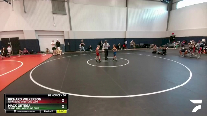 50 lbs Champ. Round 1 - Mack Ortega, Spring Klein Wrestling Club vs ...