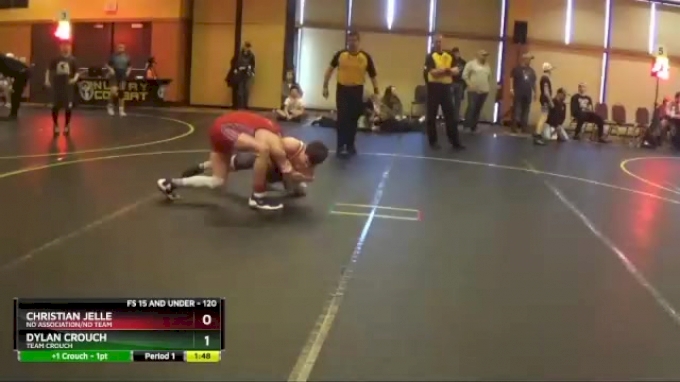 120 lbs Round 1 - Dylan Crouch, Team Crouch vs Christian Jelle, No ...