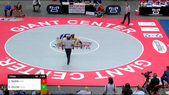 170 lbs Final - Jared McGill, Chestnut Ridge vs Christian Clutter, McGuffey