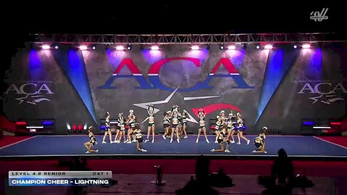 Champion Cheer - Lightning [2026 L4.2 Senior Day 1] 2026 ACA Grand ...