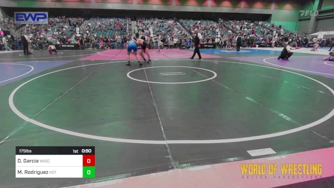 175 lbs Consi Of 32 #2 - David Garcia, Wasco Wrestling vs Maximus ...