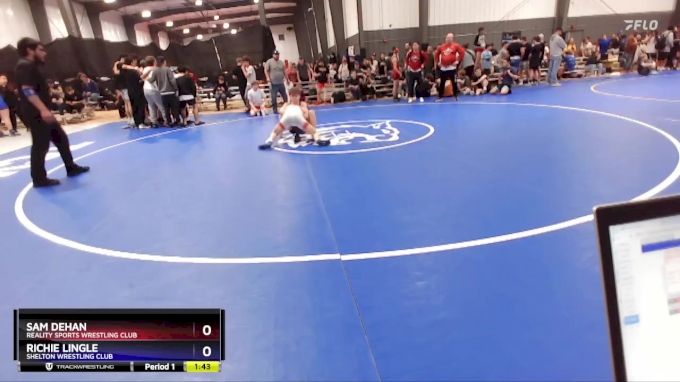 132 lbs Cons. Semi - Sam DeHan, Reality Sports Wrestling Club vs Richie ...
