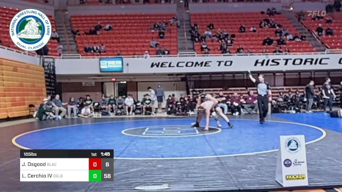 165 lbs Rr Rnd 1 - Jason Osgood, Blackwell vs Louis Cerchio IV ...